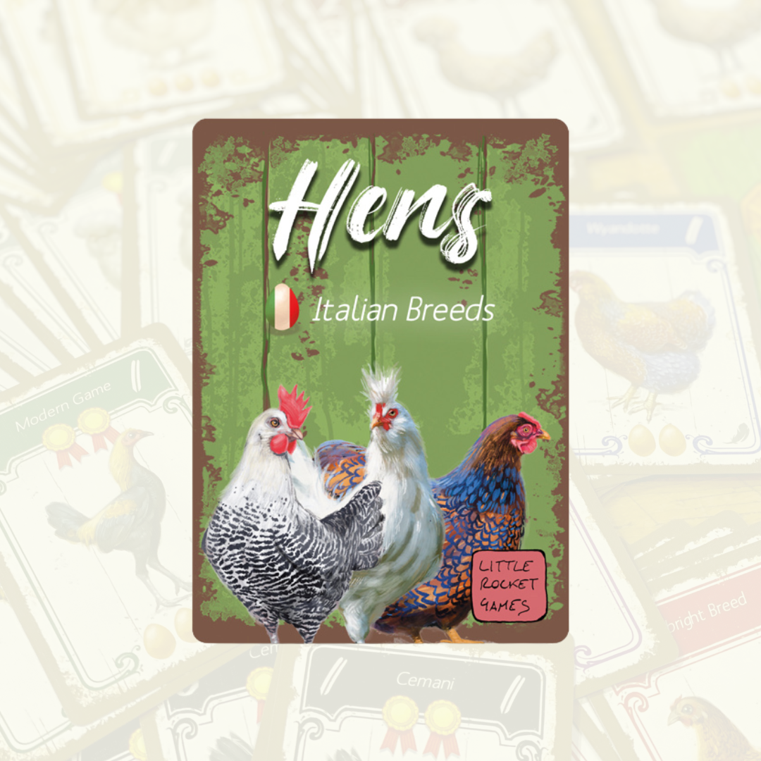 HENS - ITALIAN BREEDS – Wooden Tree Games